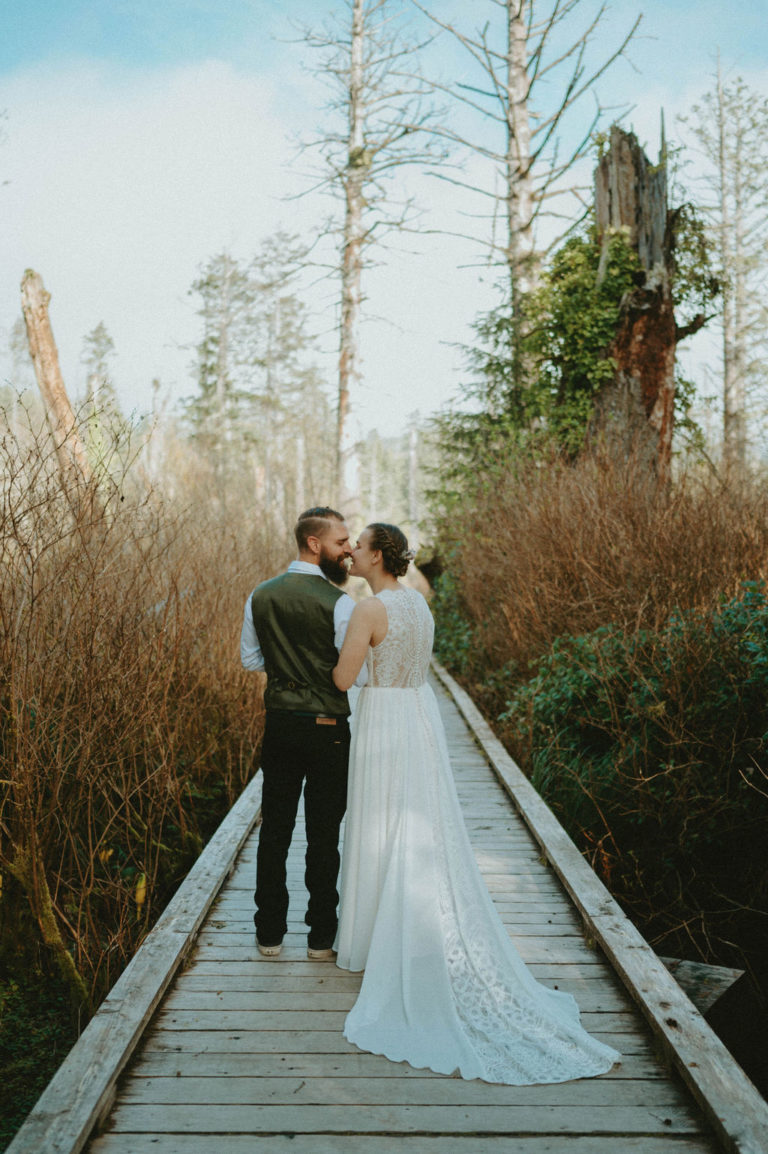 Hug Point Oregon Adventure Beach Elopement - rileyjeanphoto.com